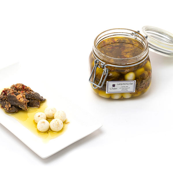 Labneh with Makdoos – Martaban